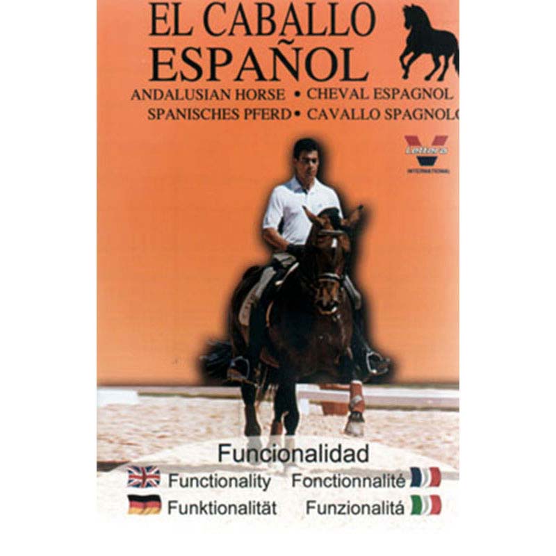 DVD: EL CABALLO ESPAÑOL FUNCIONALIDAD - Tienda Hípica El Valenciano